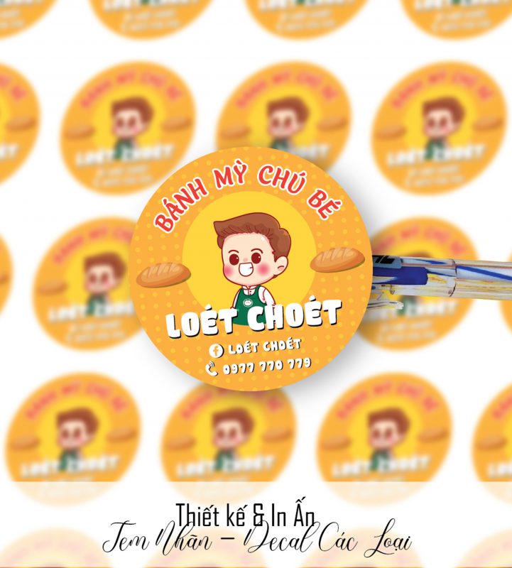 Dịch Vụ In Tem Nhãn & Decal Khổ Lớn Chất Lượng - Đặt Ngay! - Xưởng in ...